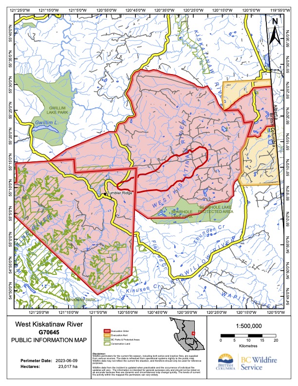 Wildfire evacuees penalized for fleeing to Alberta - Northern Beat