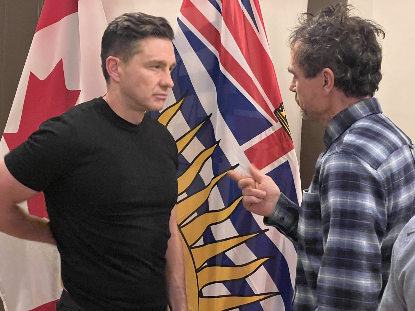 Powell River gives Poilievre rock star welcome, marathoner exit ...